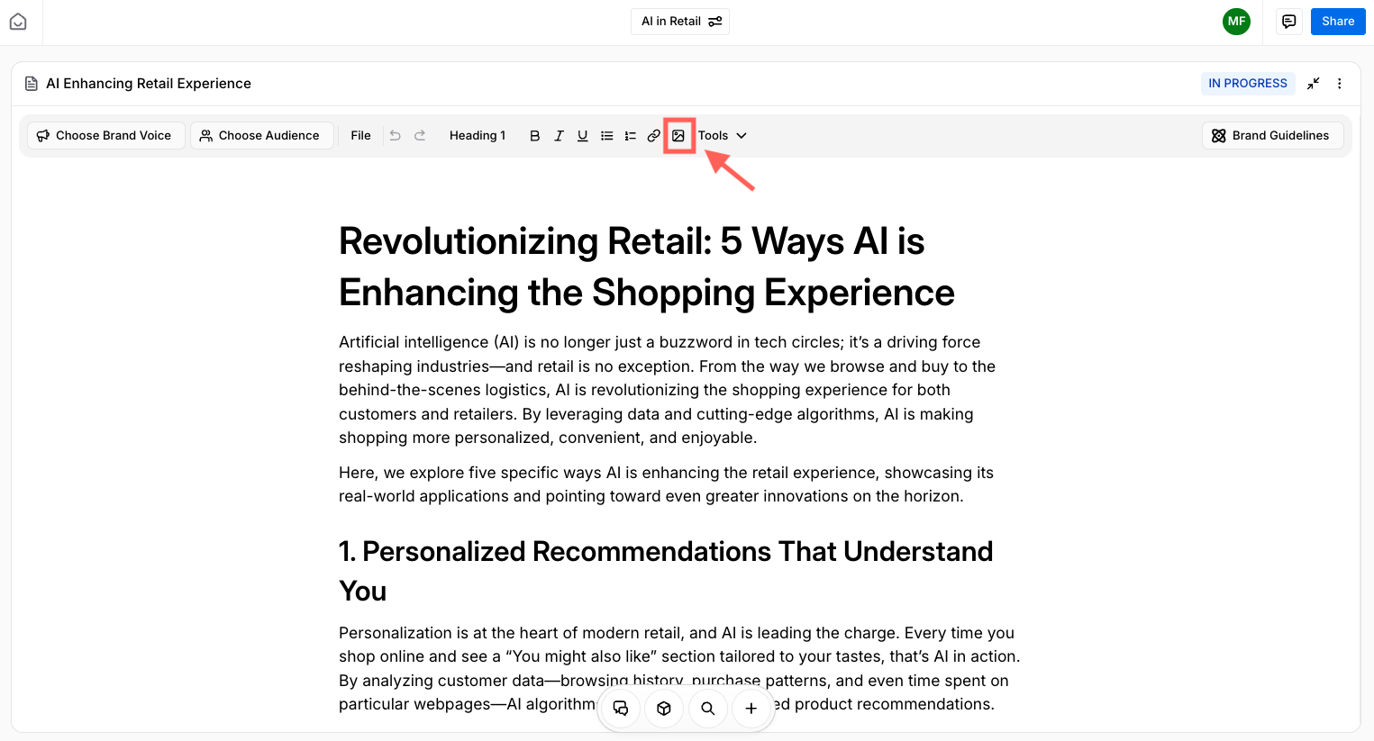 How to Add Images to Your Jasper Content – Jasper Help Center