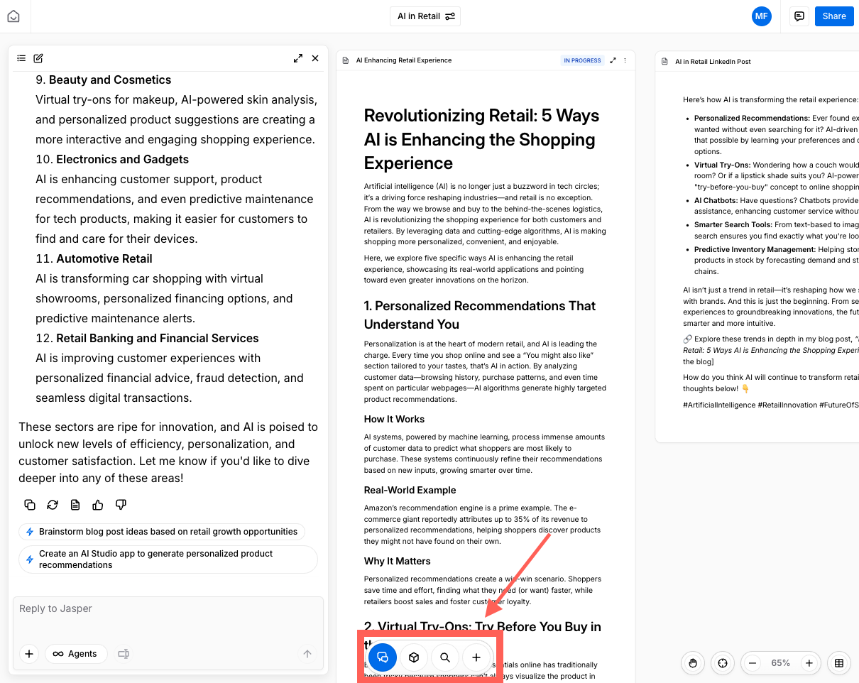 Jasper Chat – Jasper Help Center